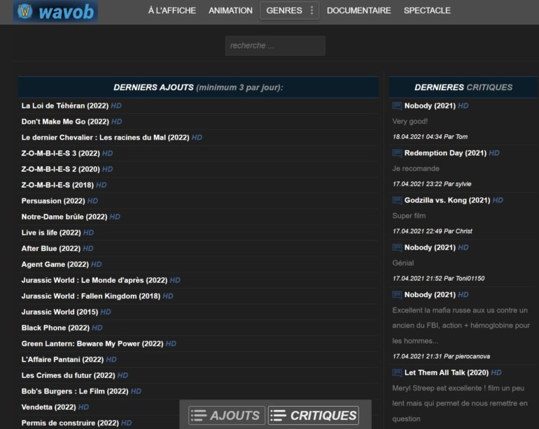 Wavob ne fonctionne plus ? Voici la nouvelle adresse février 2024 ...