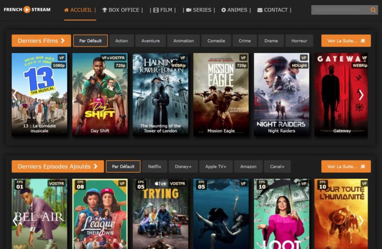 French Stream ne fonctionne plus ? Tout savoir sur la nouvelle adresse ...