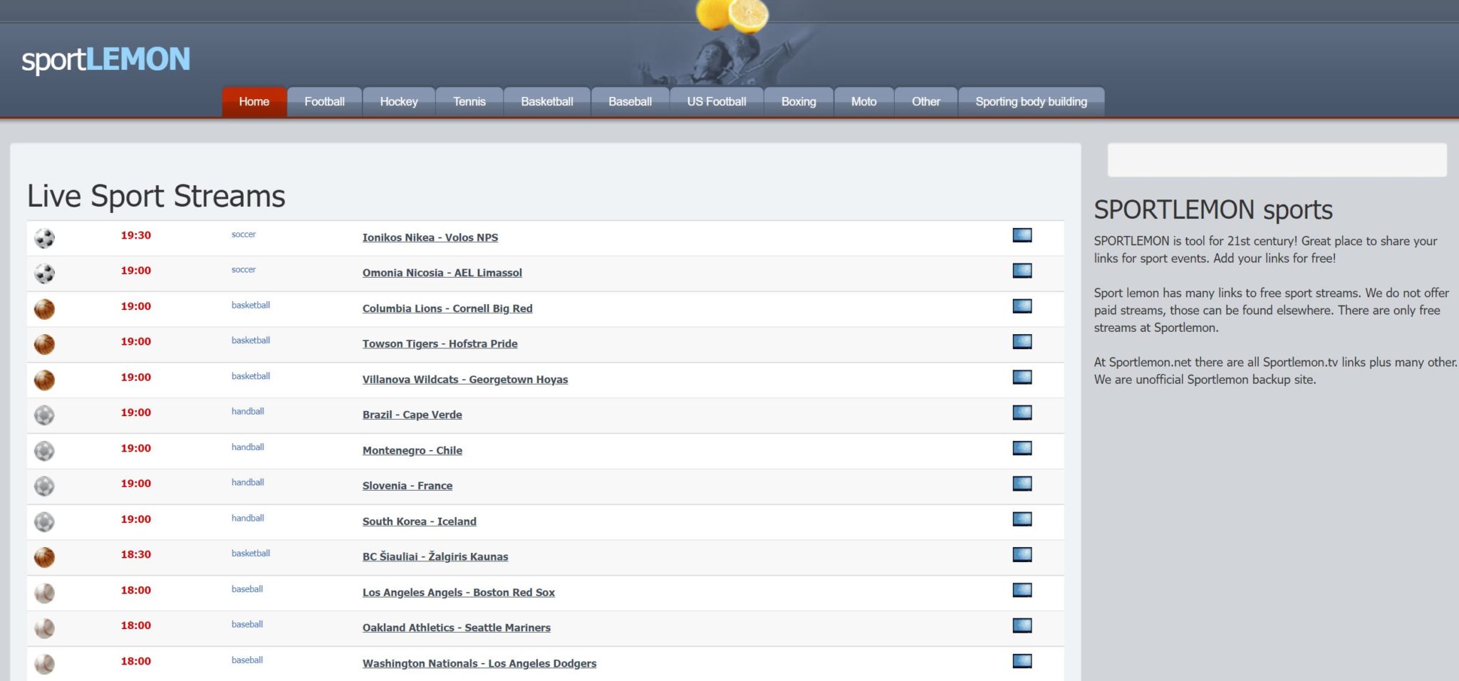 sportLEMON ne fonctionne plus ? Tout savoir sur la nouvelle adresse et ...