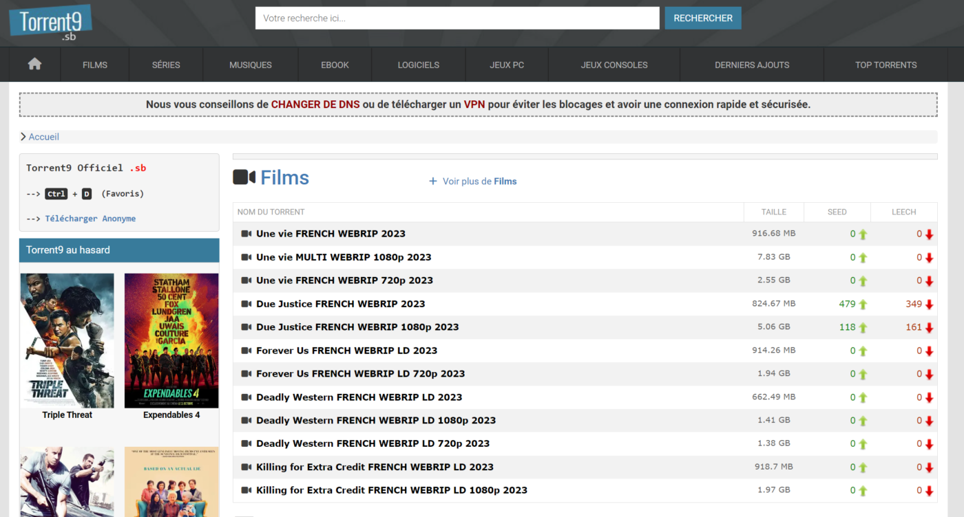 Torrent9 adresse avril 2024, voici la nouvelle URL qui remplace torrent9.gy