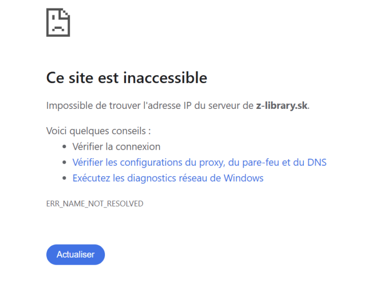Z-library ne fonctionne plus ? Voici la nouvelle adresse 2025 : z ...