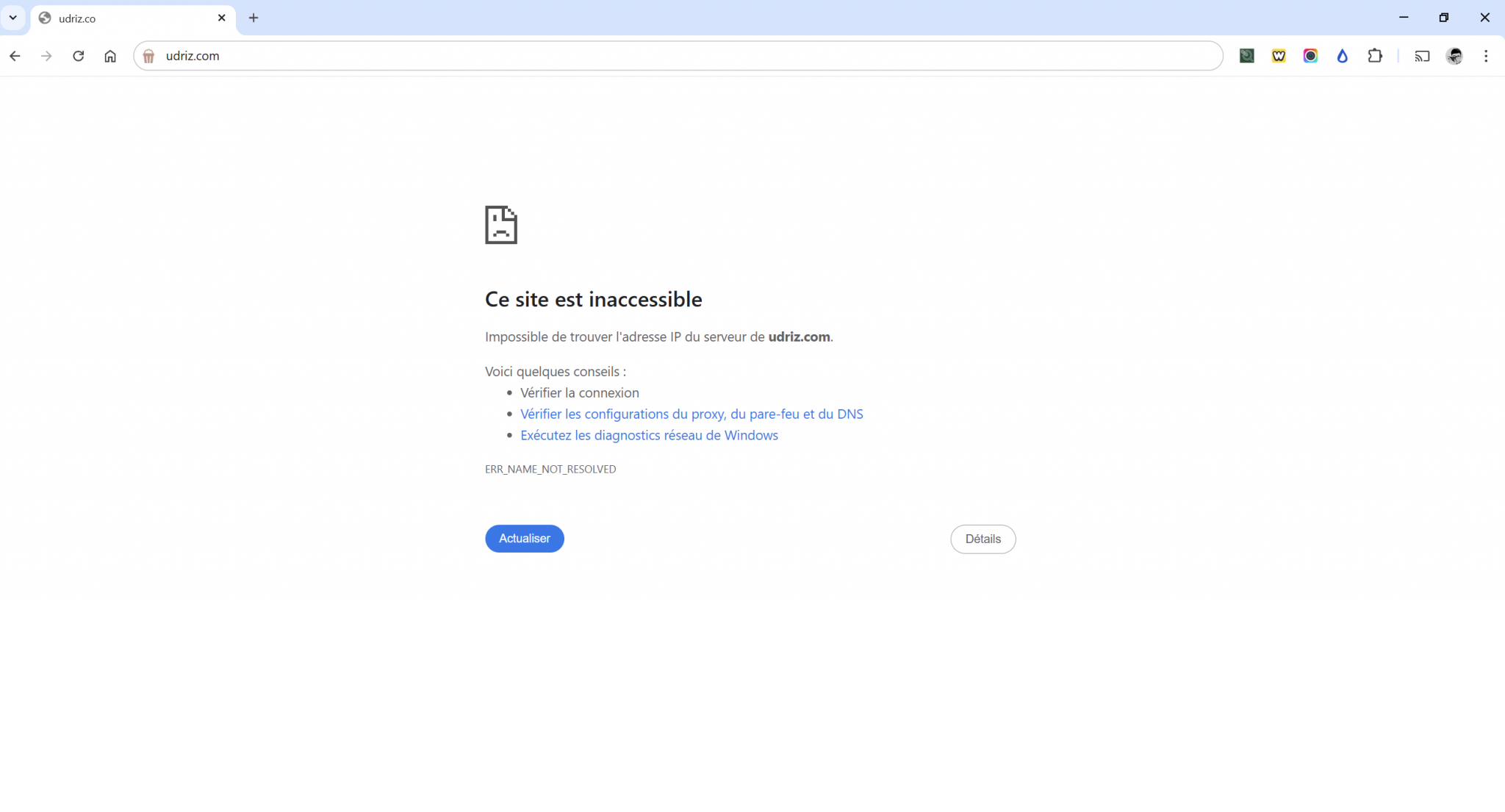 udriz.com ne fonctionne plus ? Voici son nouveau nom en 2025 (Udriz ...